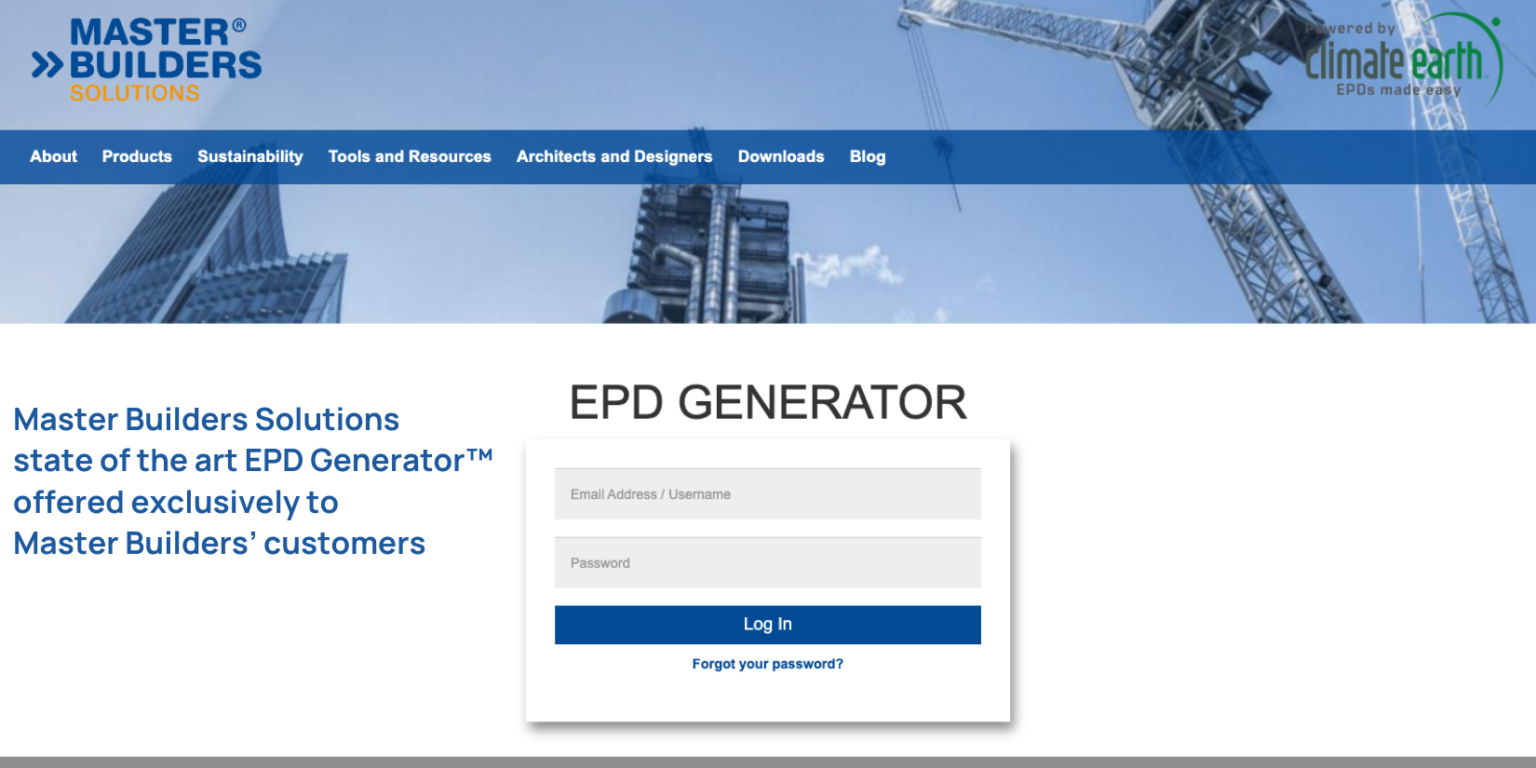 Master Builders Solutions® and Climate Earth™ partner to bring instant ...